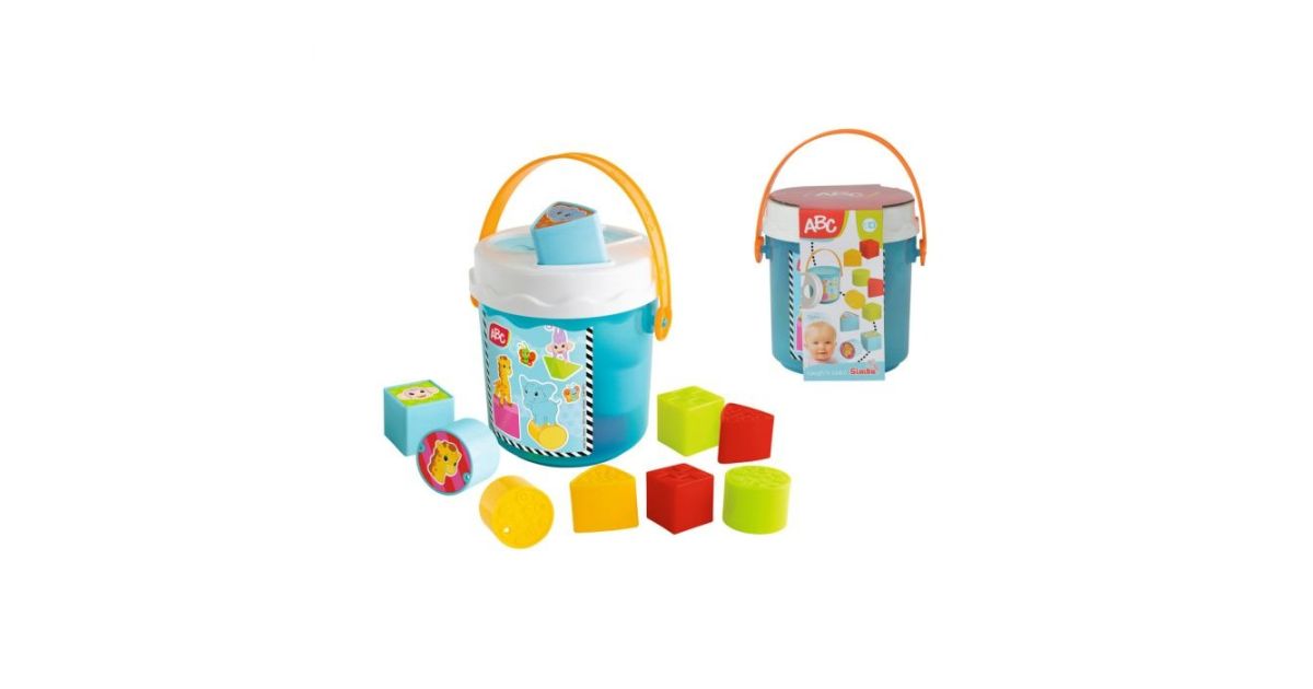 ABC Colorful Sorting Bucket | DhuMall