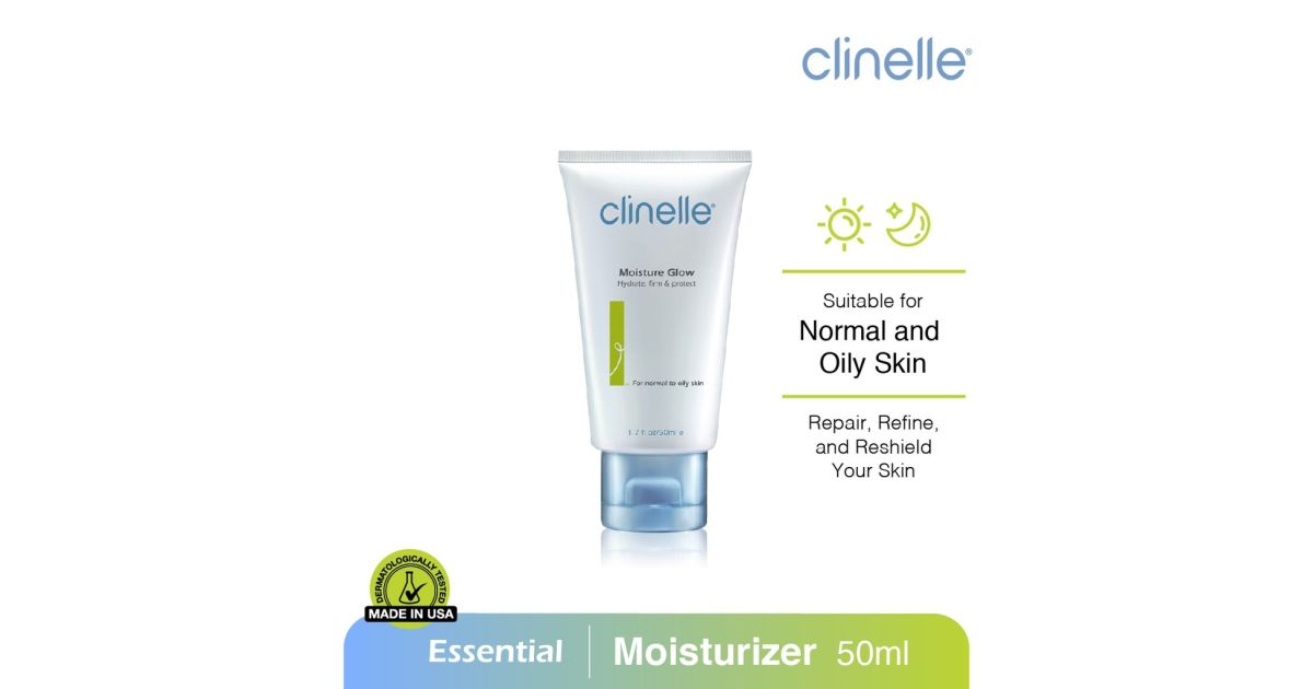 Clinelle Moisture Glow 50ml - Suitable for Normal & Oily Skin | DhuMall
