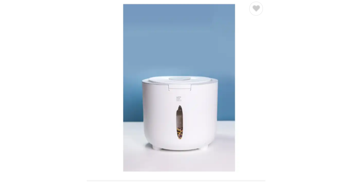 SUPER LOCK ROUND RICE STORAGE 10 KGS | DhuMall